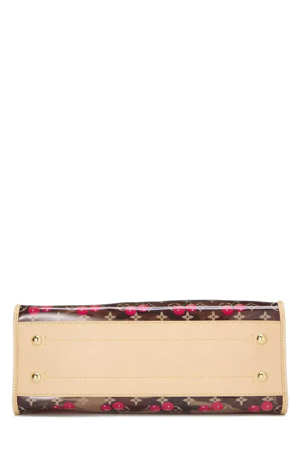 LOUIS VUITTON Takashi Murakami Monogram Cerises On The Go - Brown