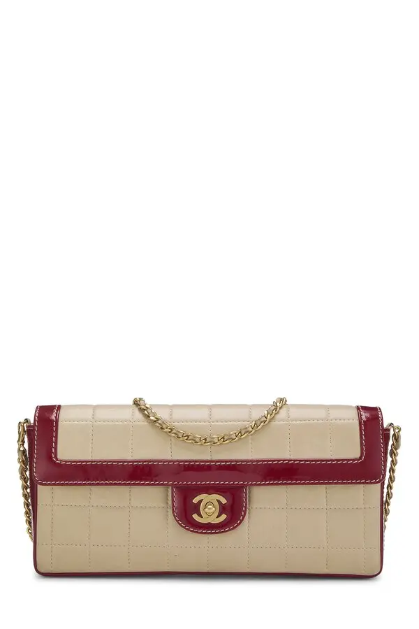 Chanel Multicolor Lambskin Chocolate Bar East/west Medium - Multi