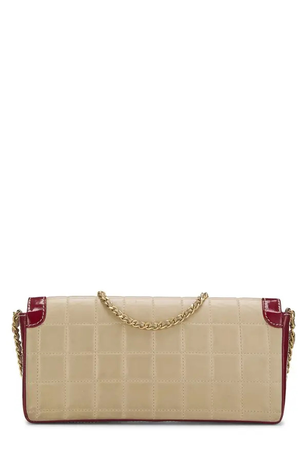 Chanel Lambskin Chocolate Bar East/west Medium