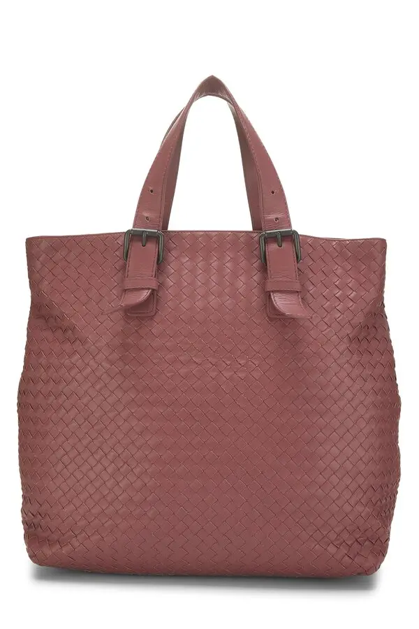 Bottega Veneta Intrecciato Tote - Pink