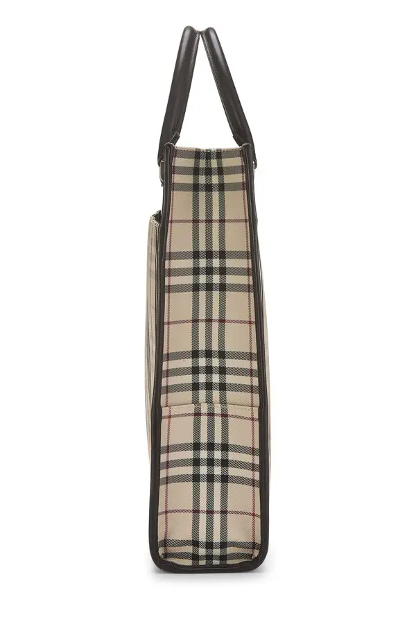 Burberry House Check Vertical Tote