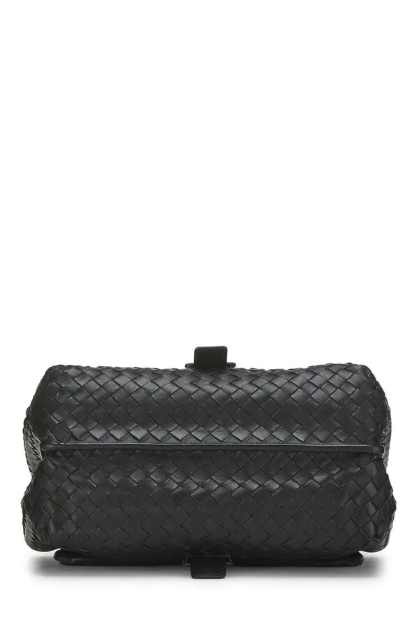 Bottega Veneta Intrecciato Double Flap Shoulder Bag