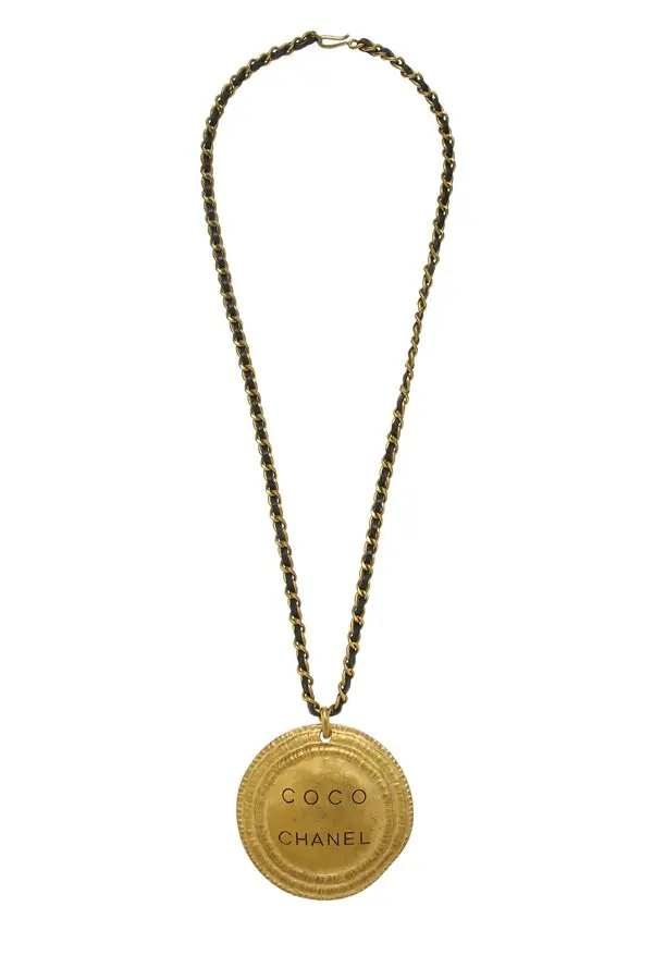 Chanel Medallion Necklace - Gold