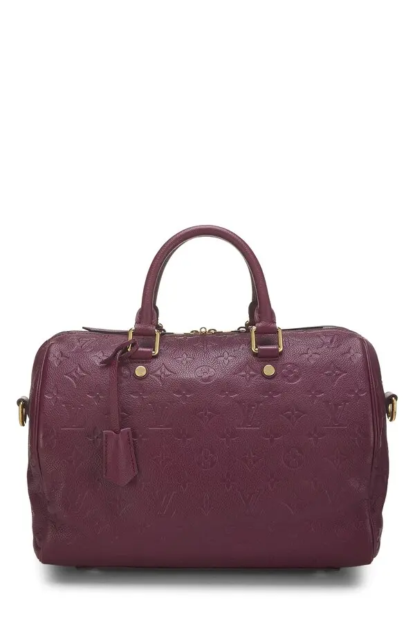 LOUIS VUITTON Empreinte Speedy Bandouliere 30 - Purple