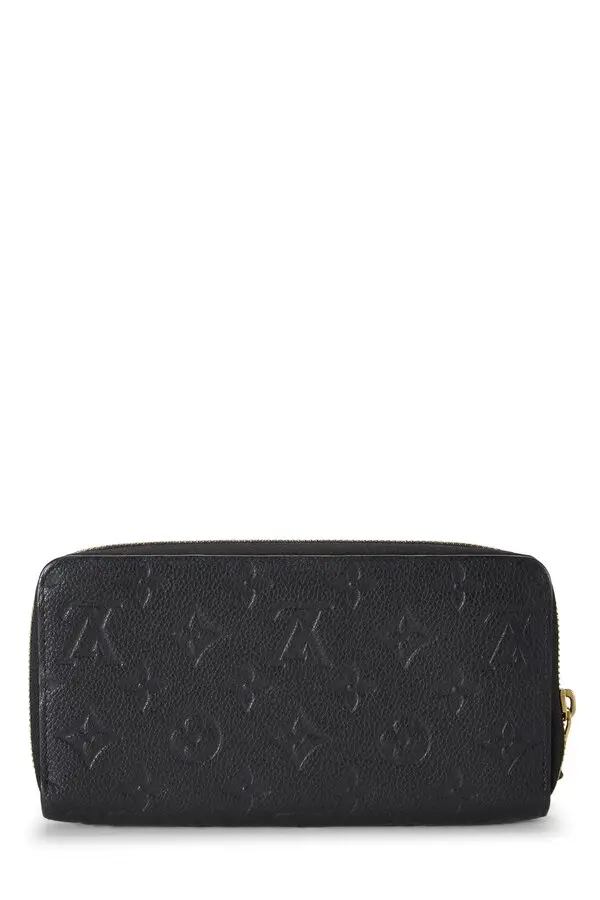 LOUIS VUITTON Bleu Infini Monogram Empreinte Secret Wallet - Navy