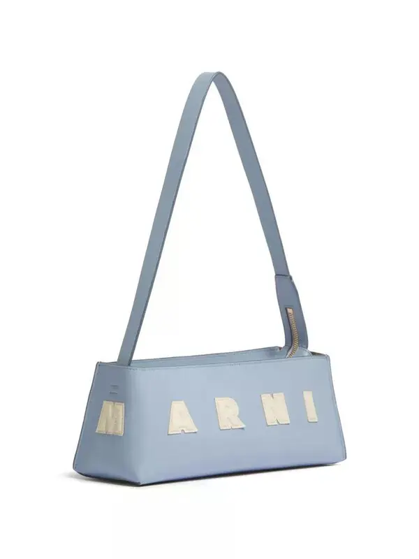 Marni Museo Geometric-shaped Shoulder Bag - Blue