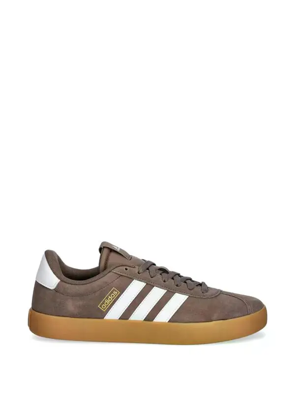 Adidas Logo-detail Lace-up Sneakers - Brown