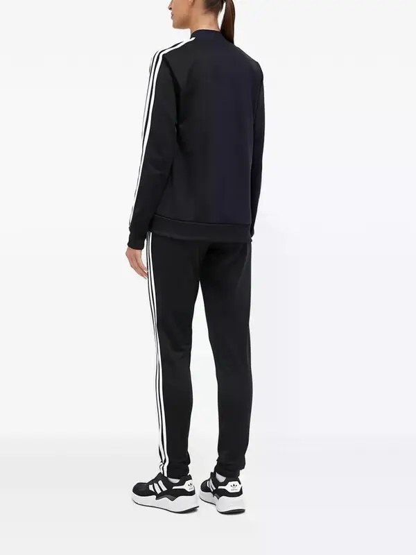 Adidas Stripes Zip-fastening Tracksuit - Black