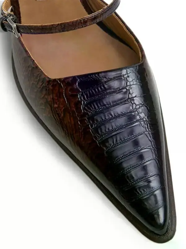 MIISTA Shari Double-strap Pointed Pumps