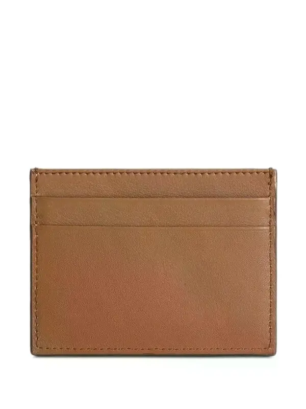 Dolce & Gabbana Woven Dc Logo Card Holder - Brown
