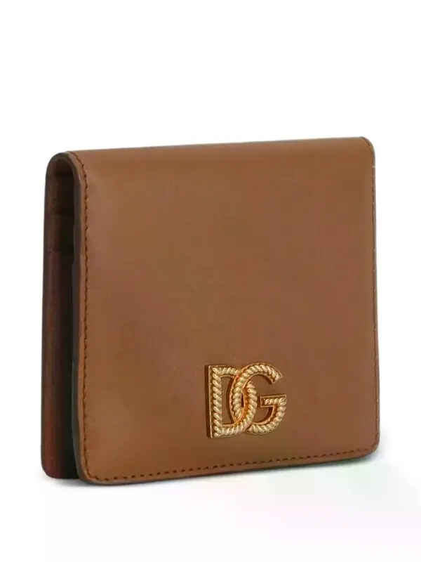 Dolce & Gabbana Calfskin Wallet With Dg Logo