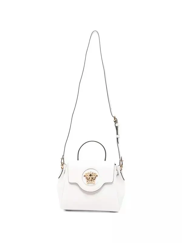 Versace Medusa Chain Tote Bag - White