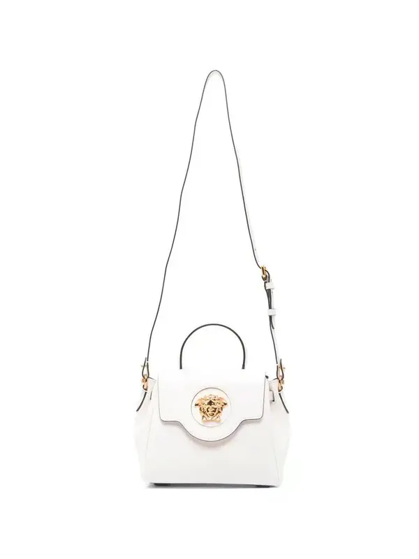 Versace Medusa Chain Tote - White