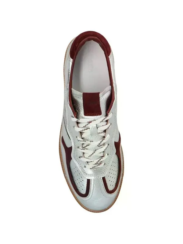 ALOHAS Tb.490 Shimmer Leather Sneakers - Silver