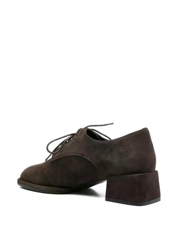 ADRIANNA FERETTI Suede Derby Shoes