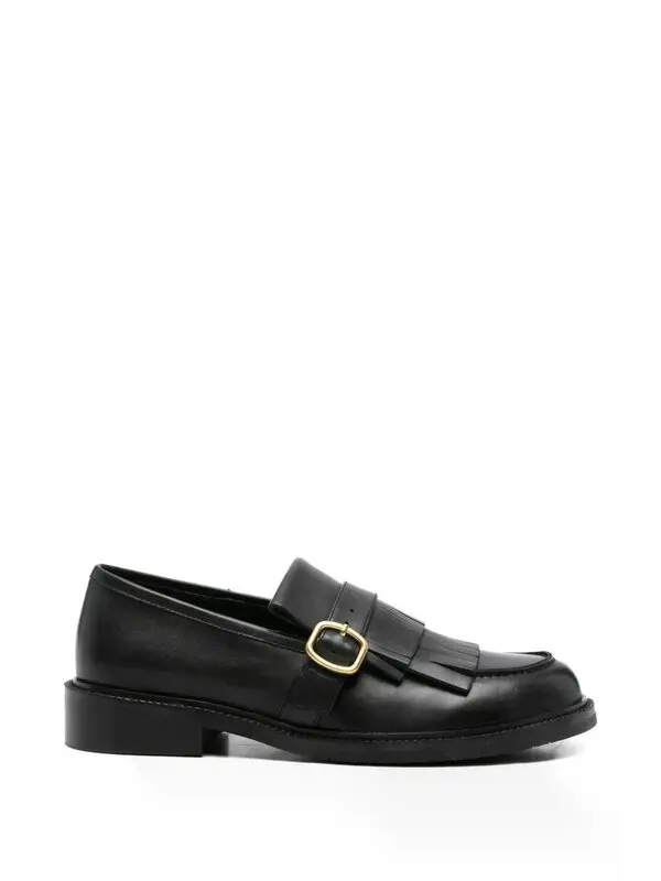 ADRIANNA FERETTI Fringed-detail Loafers