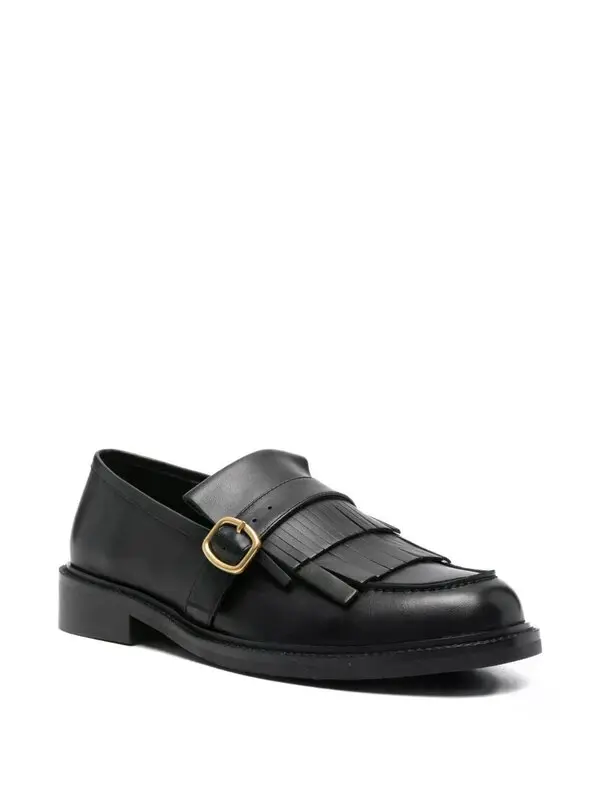 ADRIANNA FERETTI Fringed-detail Loafers