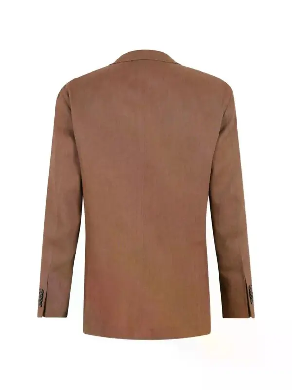 Boglioli Buttoned Blazer - Brown