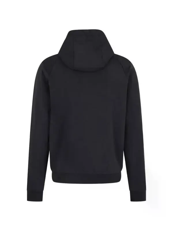 Herno Hooded Zip Jacket - Black