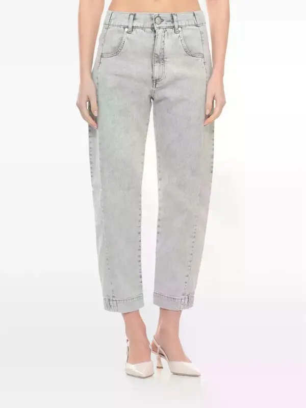 PANICALE Cuffed Jeans