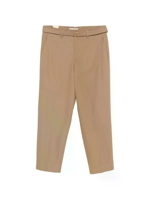 BRIGLIA 1949 Belted Trousers - Neutrals