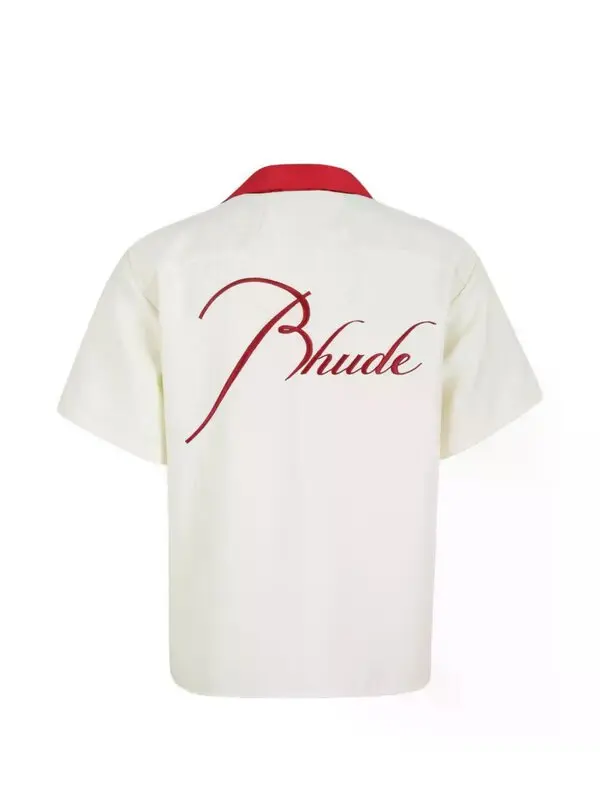 Rhude Pocket Embroidered Shirt