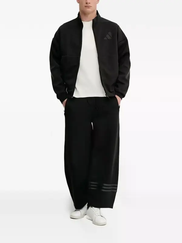 Adidas Logo-detail Zip-up Jacket