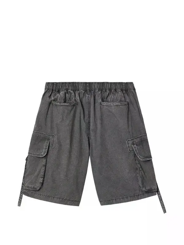 Izzue Flap-pocket Cargo Shorts - Grey