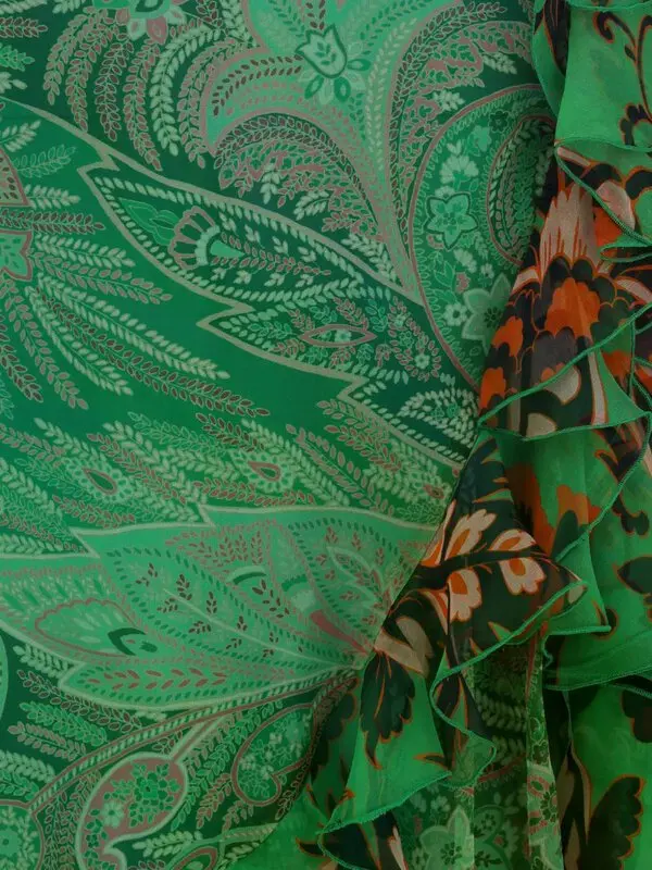 Etro Paisley-print Silk Skirt