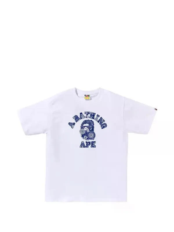 A BATHING APE Graphic-print T-shirt - White