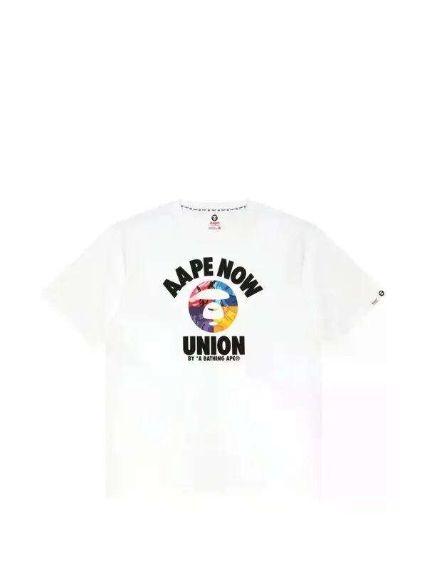 AAPE BY *A BATHING APE Graphic-print T-shirt - White