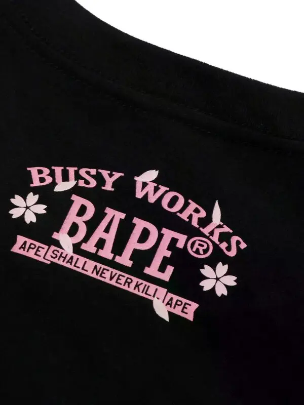 A BATHING APE Floral-print T-shirt