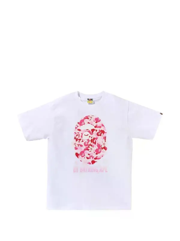 A BATHING APE Floral-print T-shirt - White