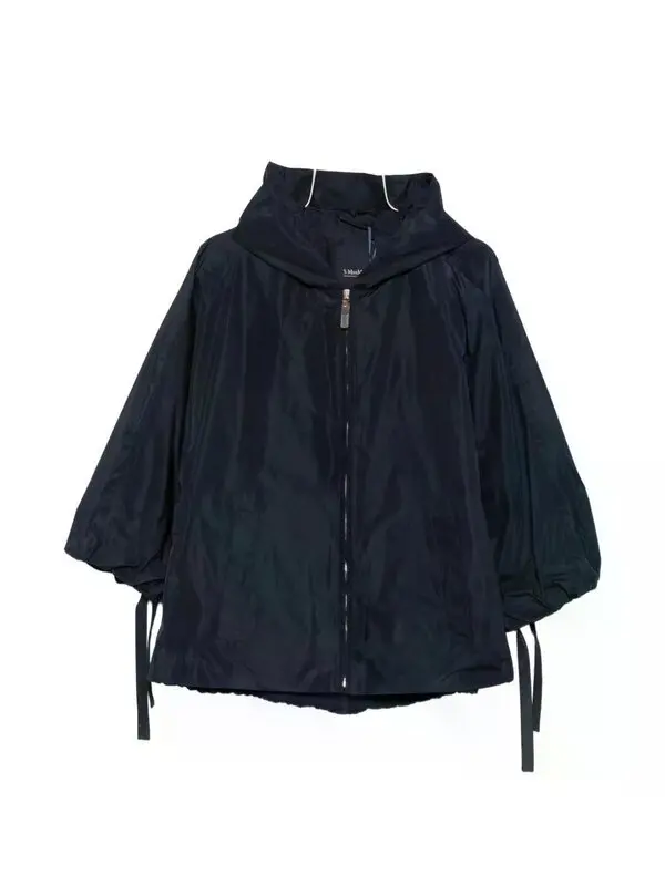 Max Mara Hooded Jacket - Blue