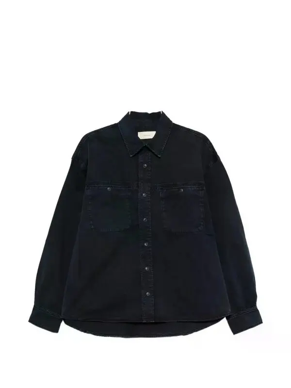 JEANERICA André Patch-pocket Shirt - Blue