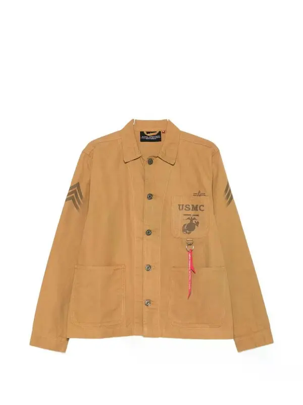 Alpha Industries Patch-pocket Jacket - Neutrals