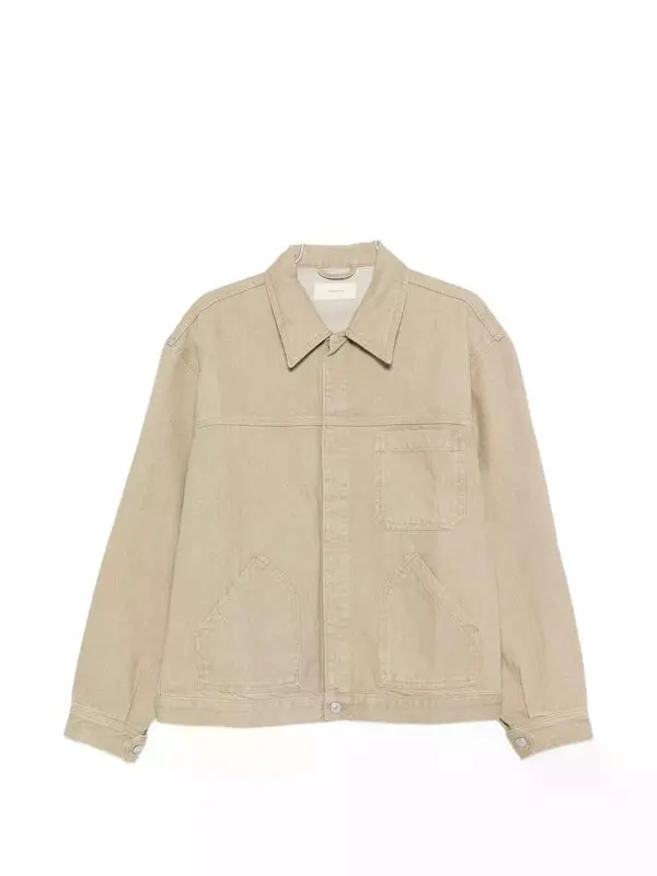 JEANERICA Noa Denim Shirt Jacket - Neutrals