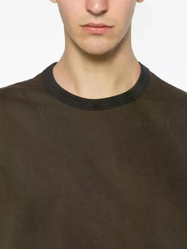 JEANERICA Contrast-trim T-shirt