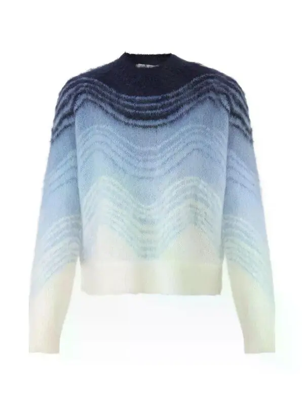 Zimmermann Patterned Knit Sweater - Blue