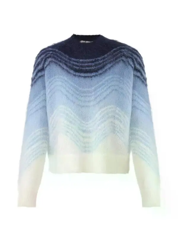 Zimmermann Patterned Knit Sweater - Blue