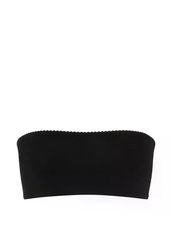 MAISON MARGIELA Strapless Top - Black