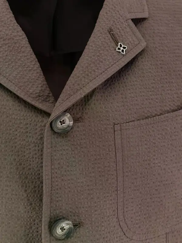 Tagliatore Seersucker-textured Jacket