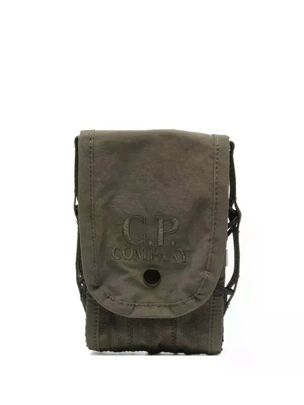 C.P. COMPANY Plain Paper Touch Messenger Bag - Green
