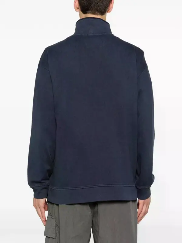 C.P. COMPANY Zip-fastening Sweatshirt - Blue