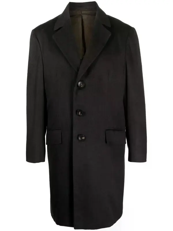 Kiton Notched-lapels Mid-length Coat