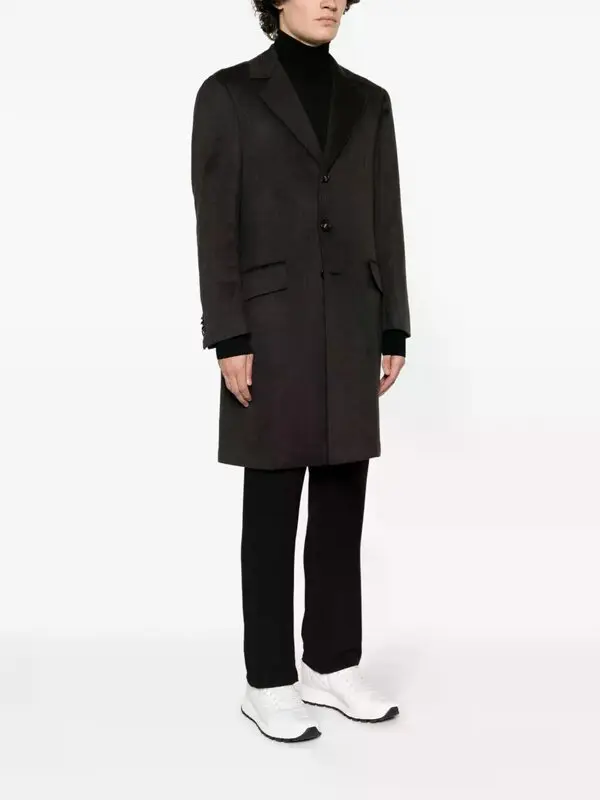 Kiton Notched-lapels Mid-length Coat
