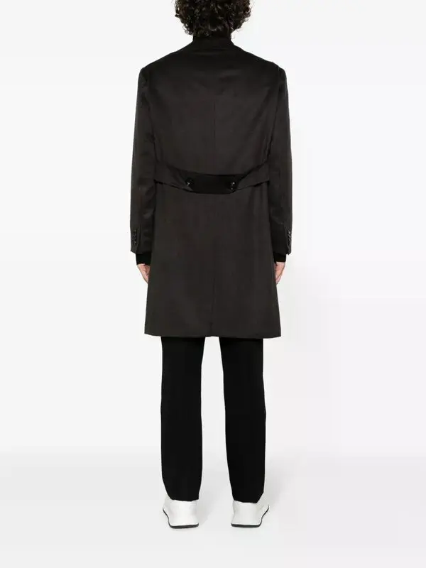 Kiton Notched-lapels Mid-length Coat