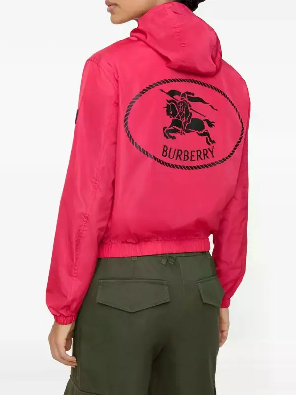 Burberry Nylon Hooded Jacket