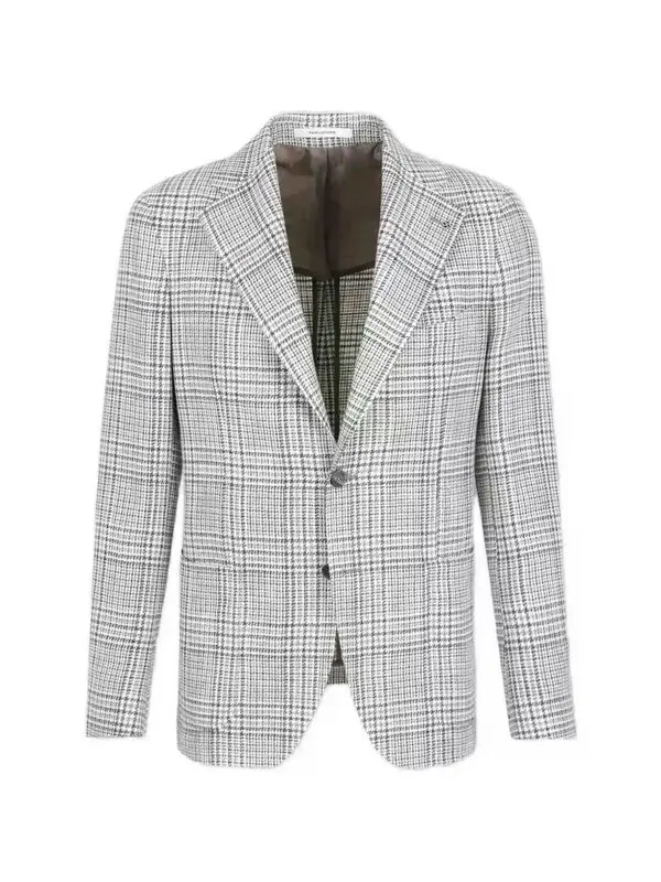 Tagliatore Houndstooth Single-breasted Blazer
