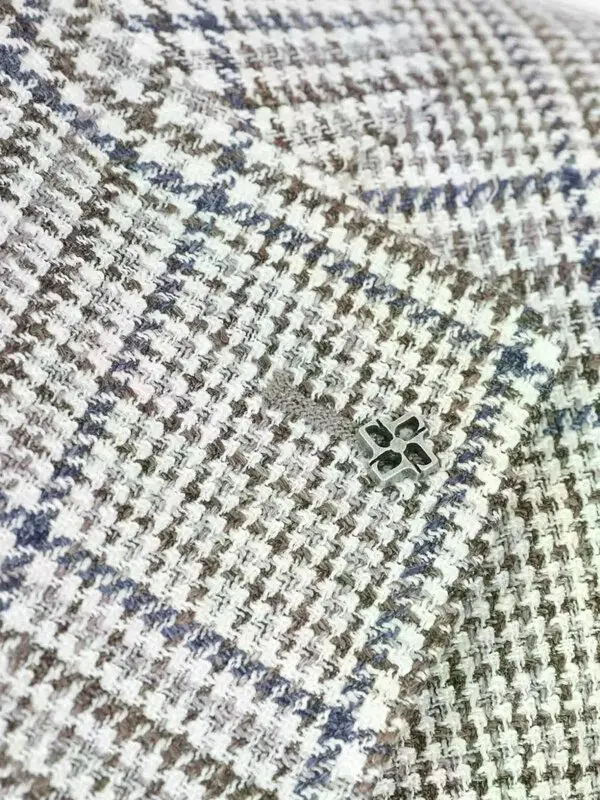 Tagliatore Houndstooth Single-breasted Blazer